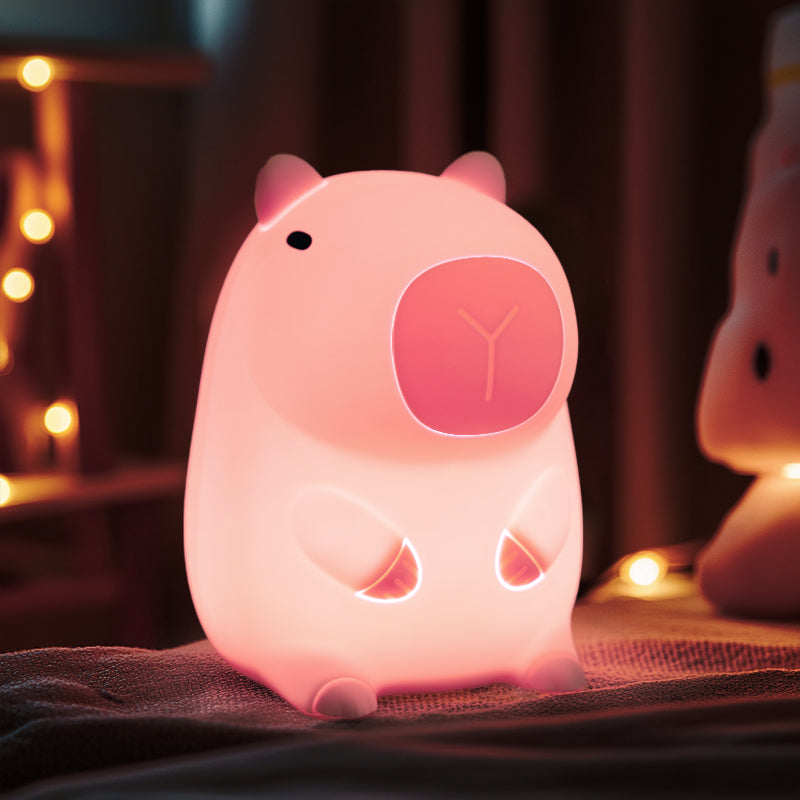 Capybara Lamp Tap Tap LED Animal Night Light Best Gift For Baby and ...