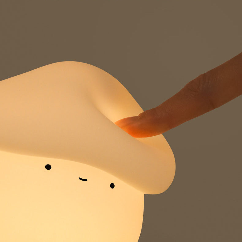 Mushroom LED Squishy Tap Tap Night Light Mushroom Lamp – Huggwaii